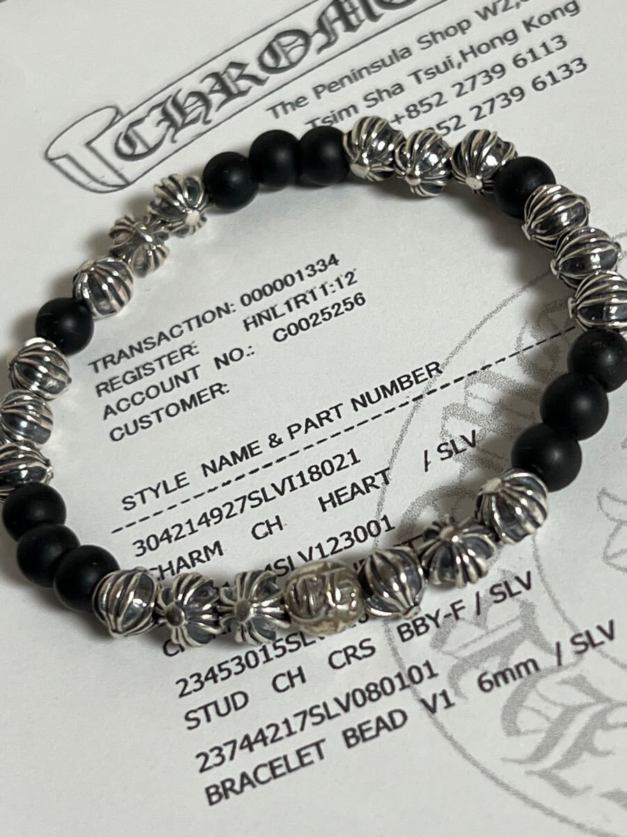 華美//クロムハーツ//CHROME HEARTS//ビーズ ブレスレット 数珠 華美//クロムハーツ//CHROME HEARTS//ビーズ ブレスレット 数珠