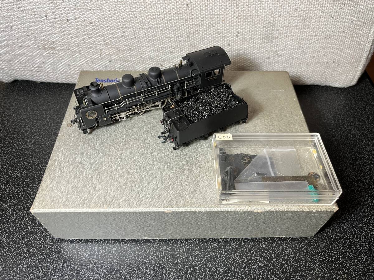 【樂淘letao】日本代購代標第一品牌－天賞堂 国鉄 C51 形 蒸気機関車 No. 486 Tenshodo 東京 銀座 動作未確認 ジャンク扱い 現状品