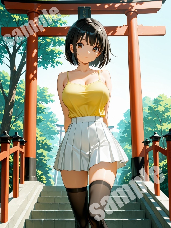 Yahoo!オークション - 【ユメカノ 5 黒瀬ねむ】オリジナルAIアート/A4...