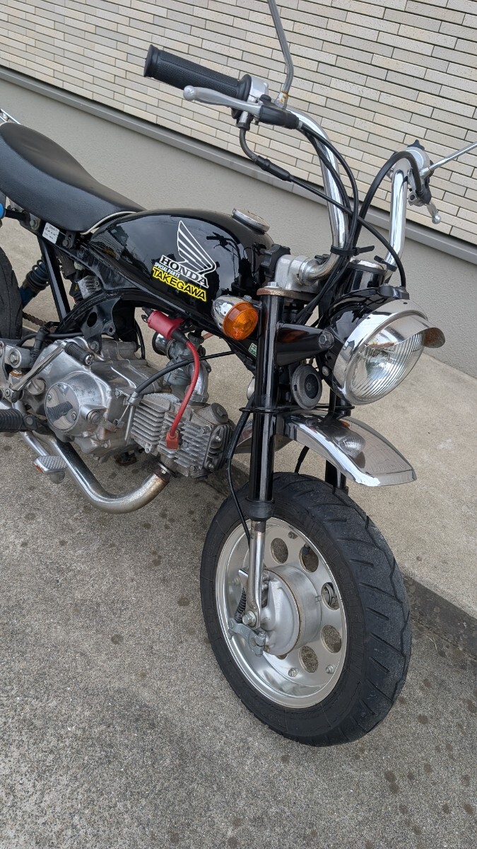 Yahoo!オークション - ホンダ モンキー Z50J 12V 実働ベース車両 ゴリ...
