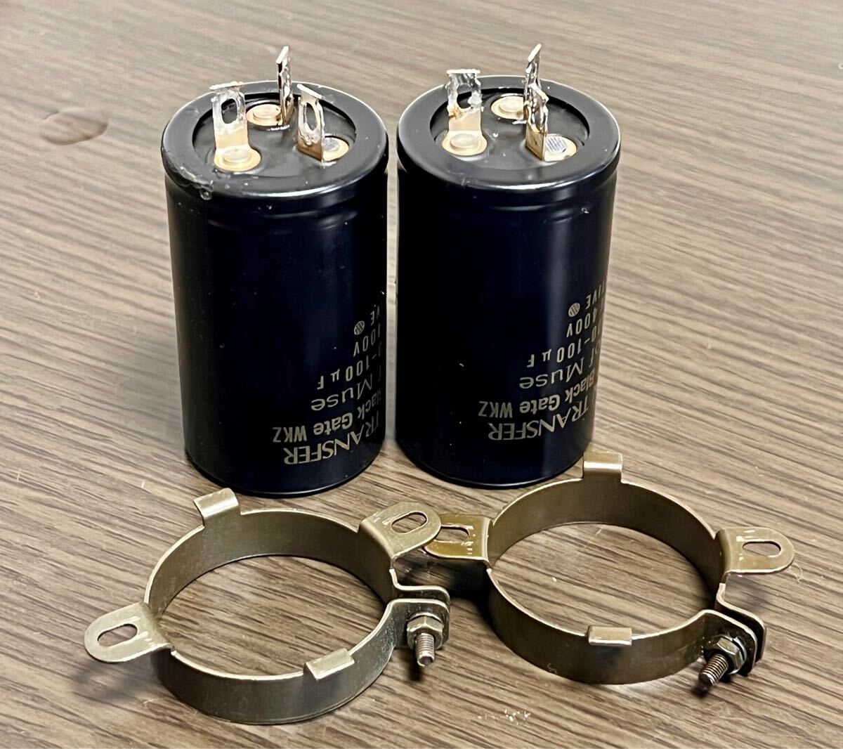 Yahoo!オークション - Rubycon black gate wkz 350V-100uf/100uf . 真...