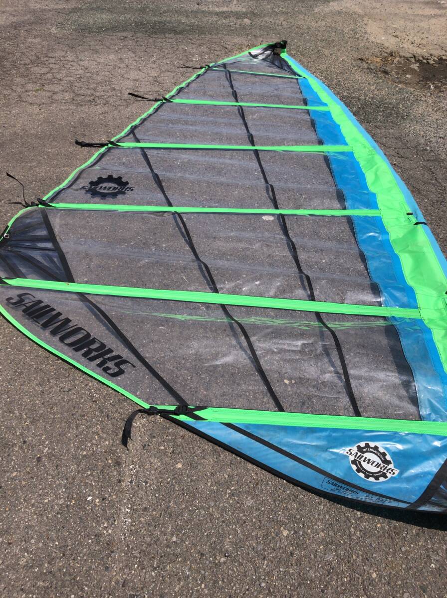 Yahoo!オークション - 高 14004 SAILWORKS 6.1 RACE ウインドサーフィ...