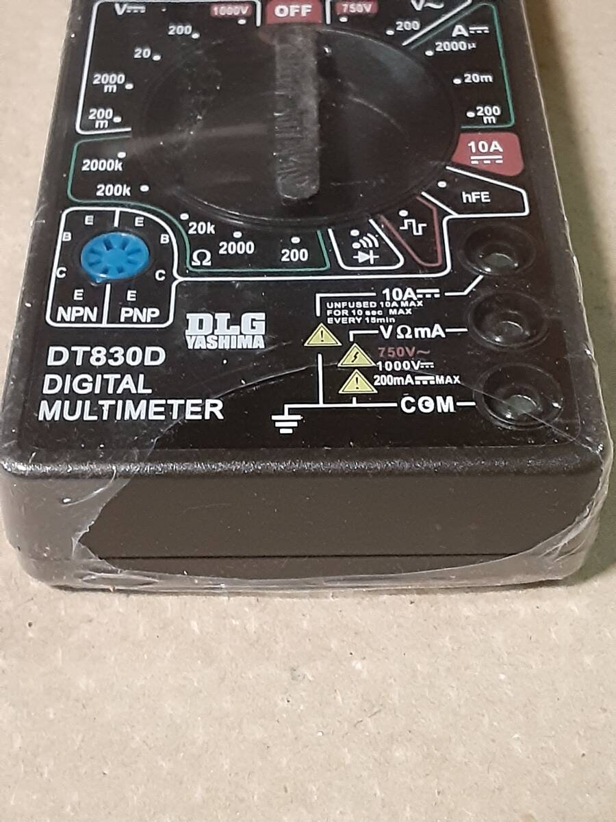 Yahoo!オークション - DLG YASHIMA デジタルマルチメーター DLG-DT830D...