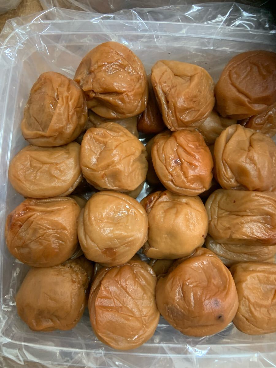 Yahoo!オークション - 訳あり品【紀州のはちみつ梅干】 1kg 4Lサイズ