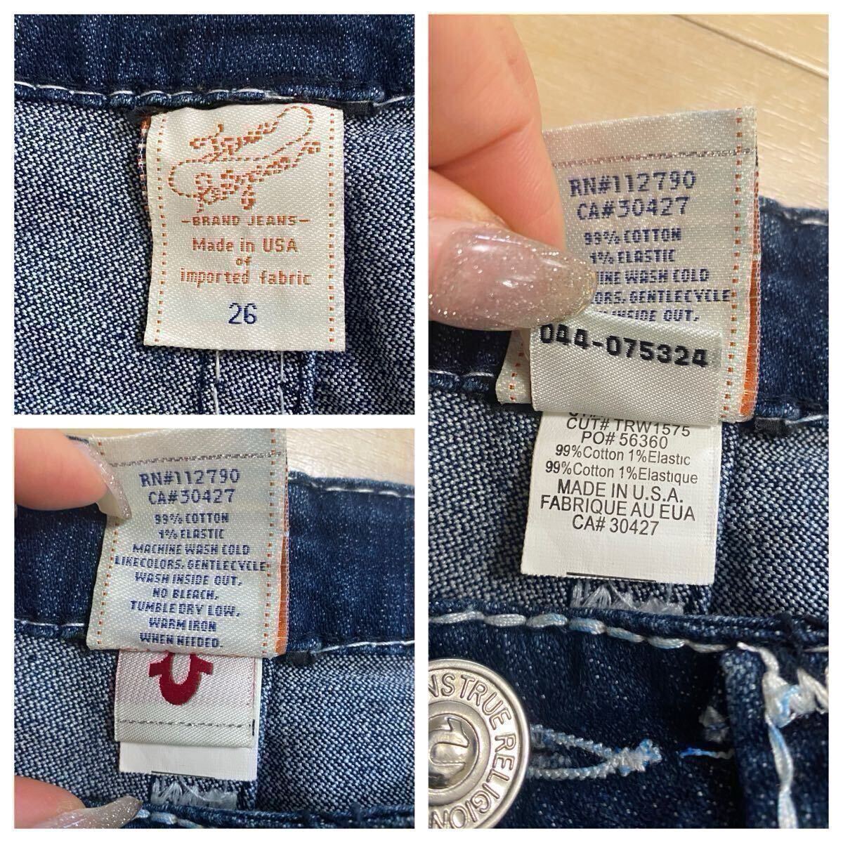 TRUE RELIGION トゥルーレリジョン デニムパンツ ジーンズ TRUE RELIGION トゥルーレリジョン デニムパンツ ジーンズ