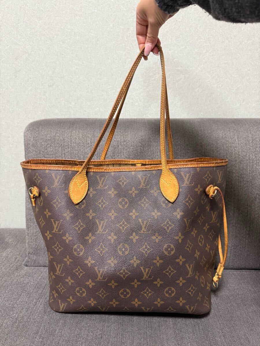 LOUIS VUITTON ルイヴィトン トートバッグ ネヴァーフルMM モノグラム ブラウン M40156 カバン Bag レディース ワンショルダー 1円〜(ショルダーバッグ)｜売買された ...