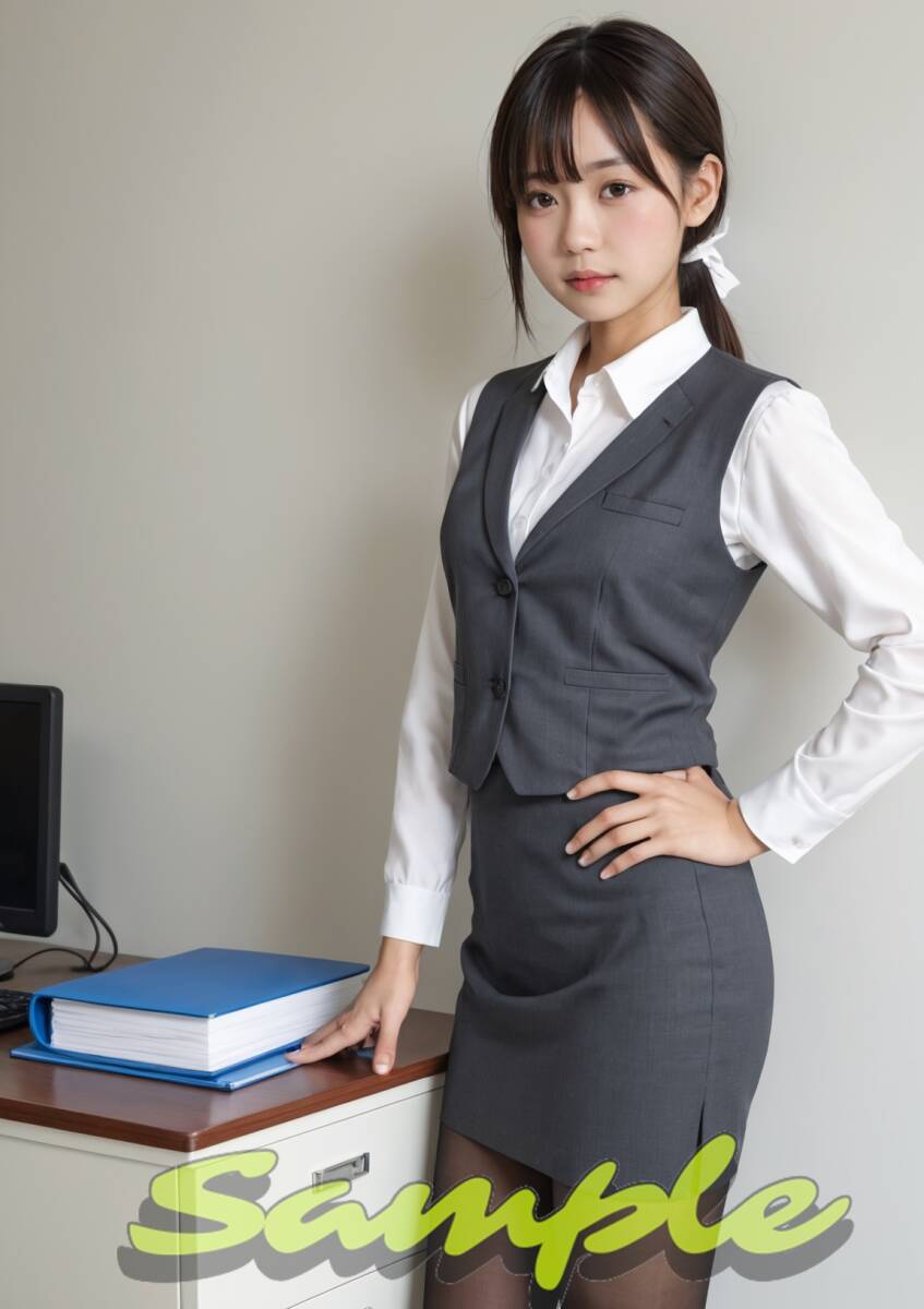 Yahoo!オークション - ゆうこ 派遣社員 AI美女 A4ポスター 夜のゆうこ...