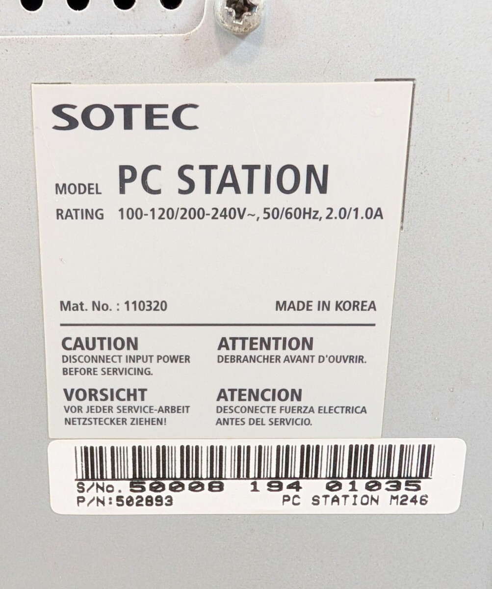 Yahoo!オークション - PC パソコン デスクトップ SOTEC ソーテック PC ...