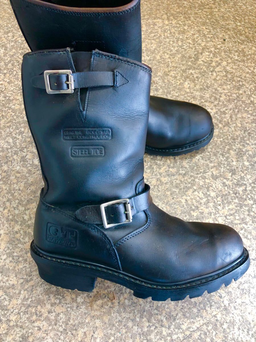 Yahoo!オークション - HAWKINS ホーキンス エンジニアブーツ 25cm〜26c...