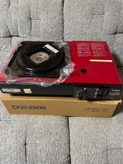 Yahoo!オークション - タイガー カセットコンロ ツイン パワフル CKD-2...