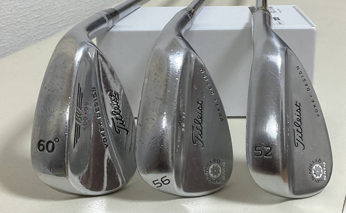 Yahoo!オークション - タイトリスト ボーケイSM4 52°&56° ＋400シリ...