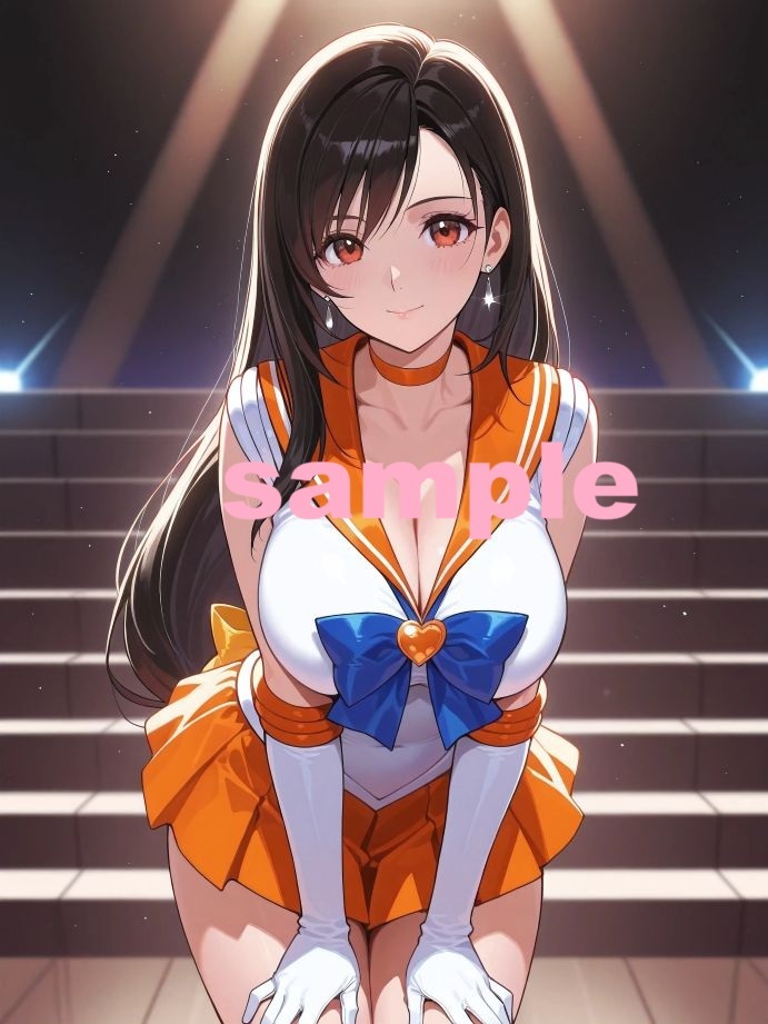 Yahoo!オークション - AI A4ポスター アニメ イラスト 美少女 セクシー...