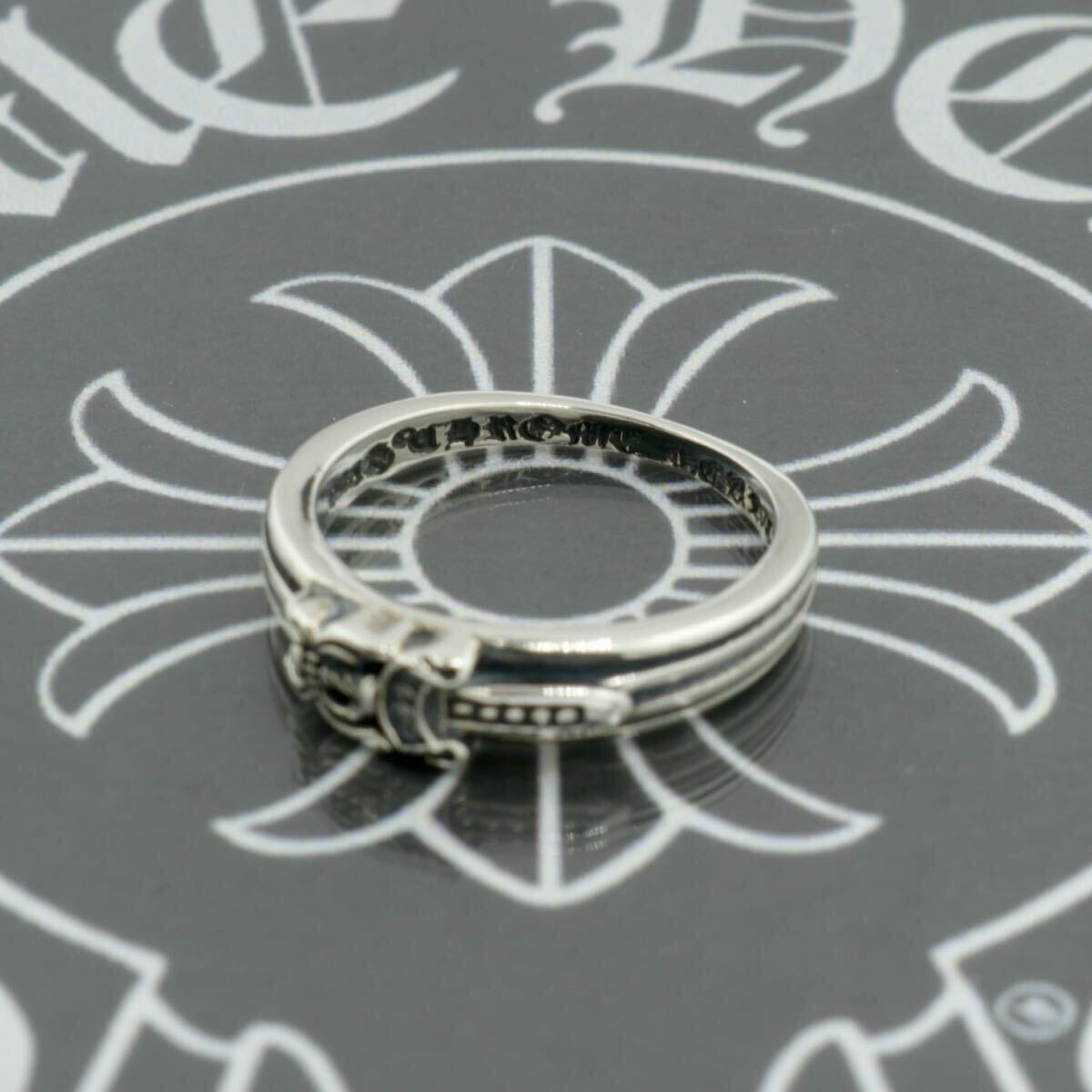 CHROME HEARTS】BABY CLASSIC DAGGER RING・11号・新品加工・1円 CHROME HEARTS】BABY CLASSIC DAGGER RING・11号・新品加工・1円