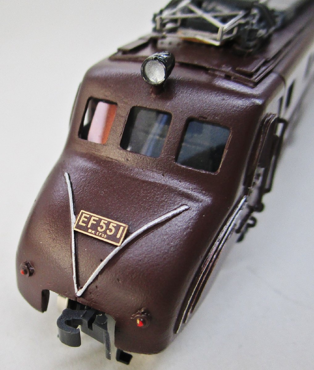 Yahoo!オークション - ワールド工芸 国鉄 EF55 Nゲージ塗装済完成品【B...