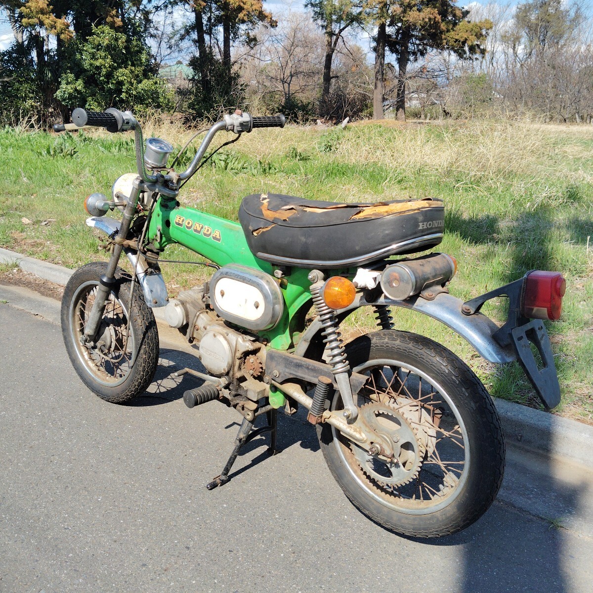 Yahoo!オークション - ST90 マイティダックス HONDA Mighty DAX 4ミニ ...