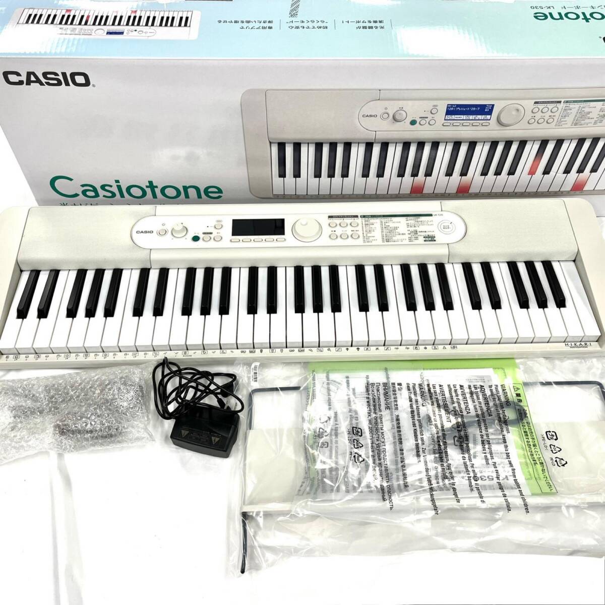 Yahoo!オークション - P1466 カシオ CASIO 鍵盤楽器 Casiotone LK-530 ...