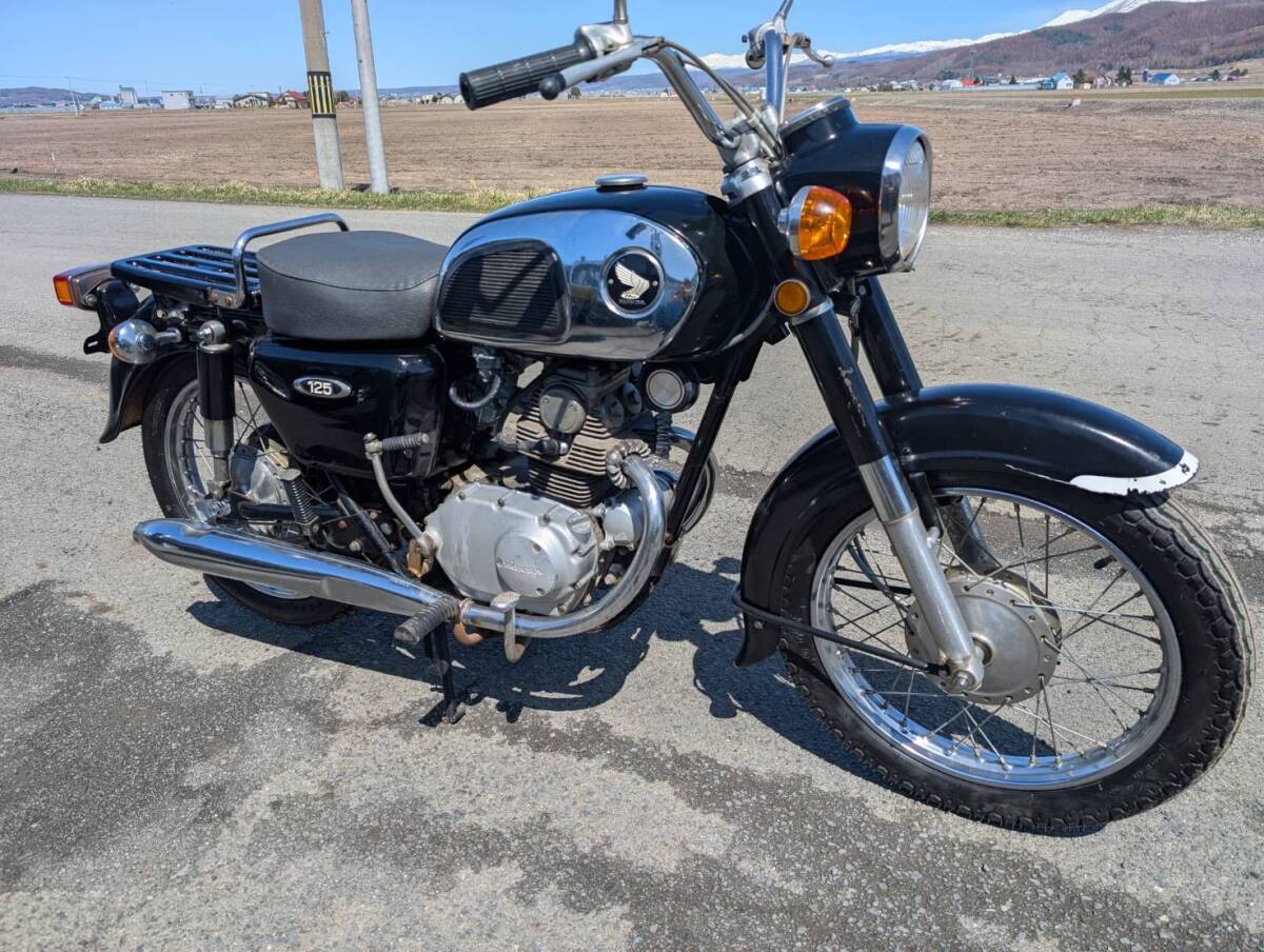 Yahoo!オークション - ホンダ CD-125K(6V)5242kmベンリー125 検)旧車 ...