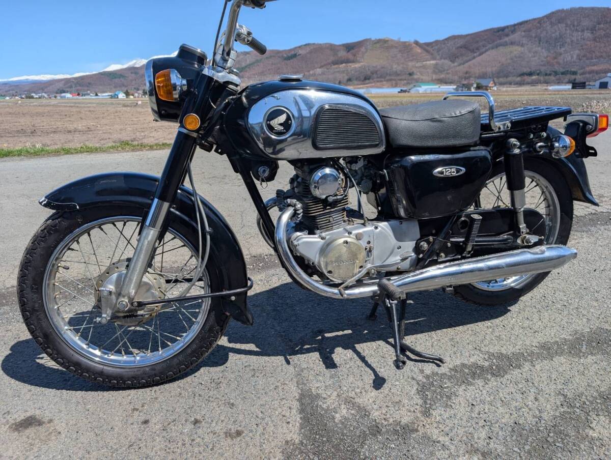 Yahoo!オークション - ホンダ CD-125K(6V)5242kmベンリー125 検)旧車 ...