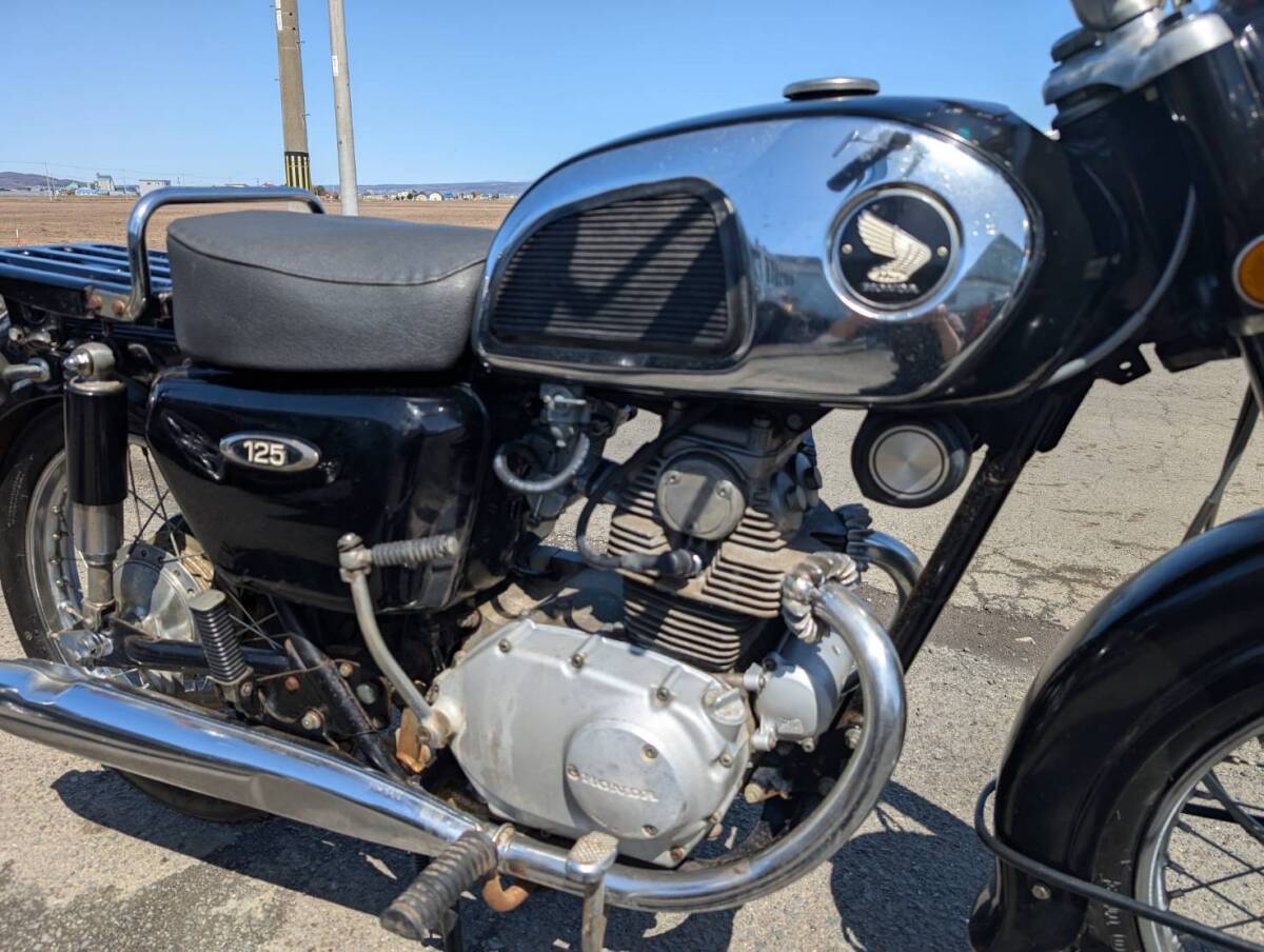 Yahoo!オークション - ホンダ CD-125K(6V)5242kmベンリー125 検)旧車 ...