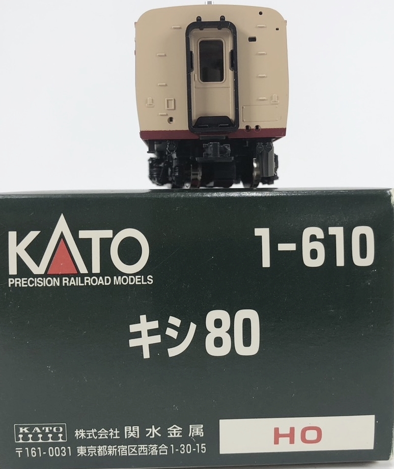 Yahoo!オークション - HOゲージ KATO 1-610 キシ80 鉄道模型 カトー 美...