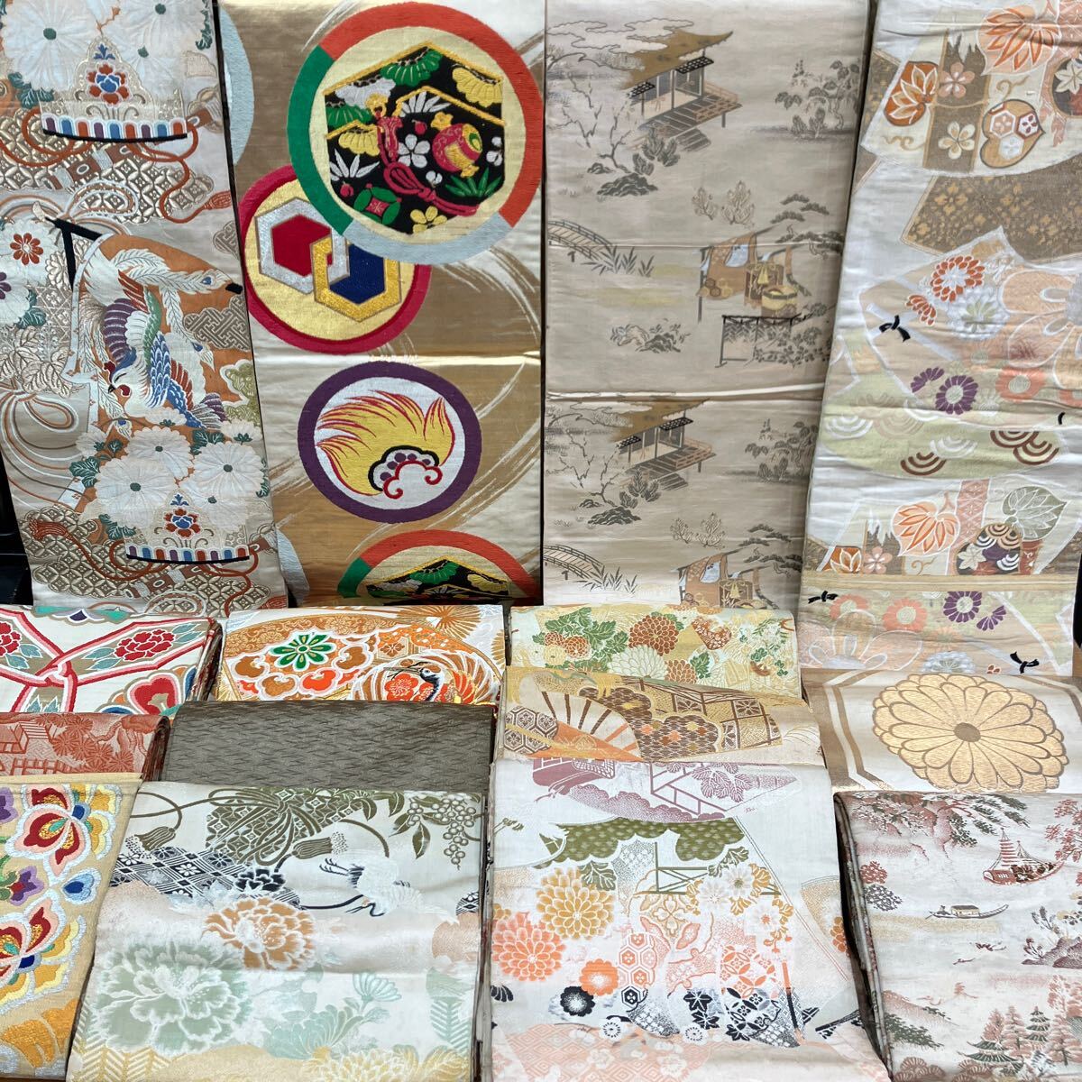 一右衛門No.671 アンティーク本袋帯 15本まとめ売り アンティーク 正絹袋帯 大処分(アンティーク着物)｜売買されたオークション情報、yahooの商品情報をアーカイブ公開 ...