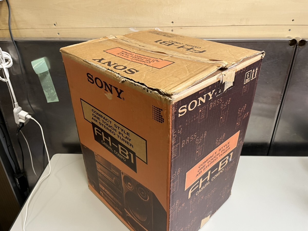 Yahoo!オークション - SONY カジュアルコンポ FH-B1 箱入り 通電音出...