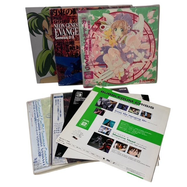 Yahoo!オークション - 【まとめ】レトロ アニメ LD 7枚セット レーザー...