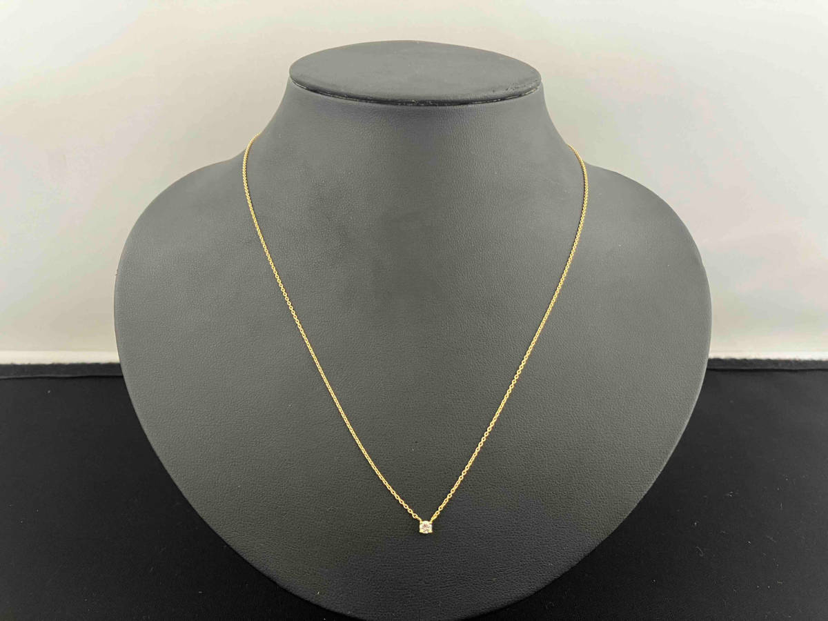 Yahoo!オークション - K18／D0.08ct／44cm／2.0g／ネックレス