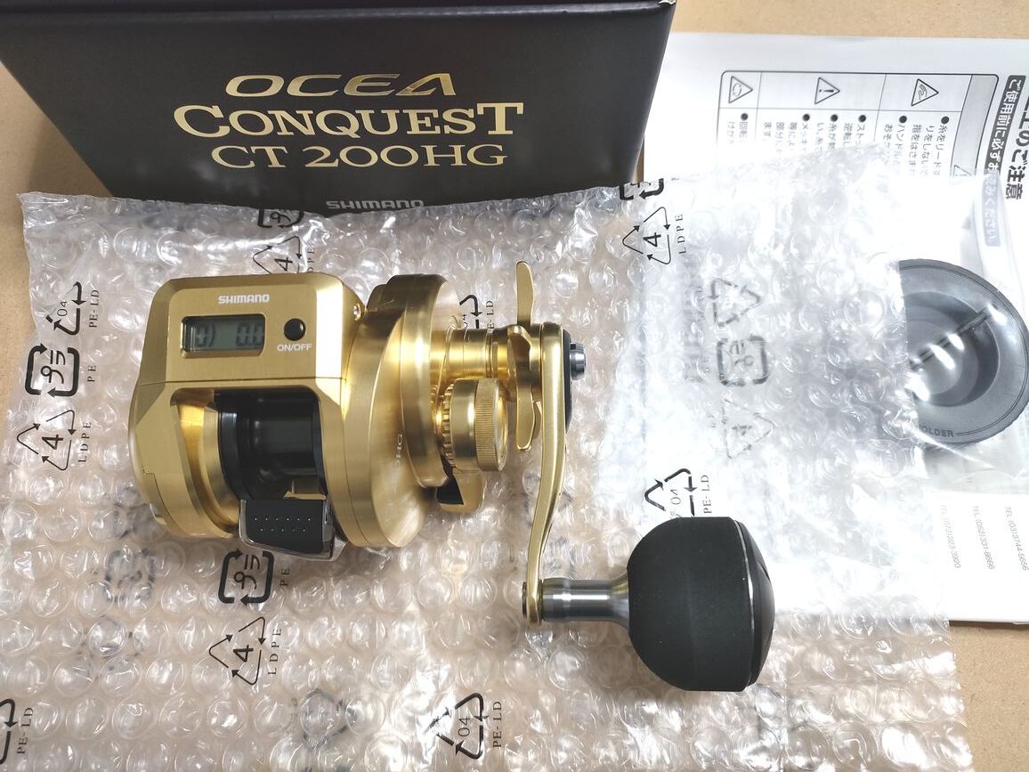Yahoo!オークション - シマノ 18オシアコンクエストCT 200HG 未使用