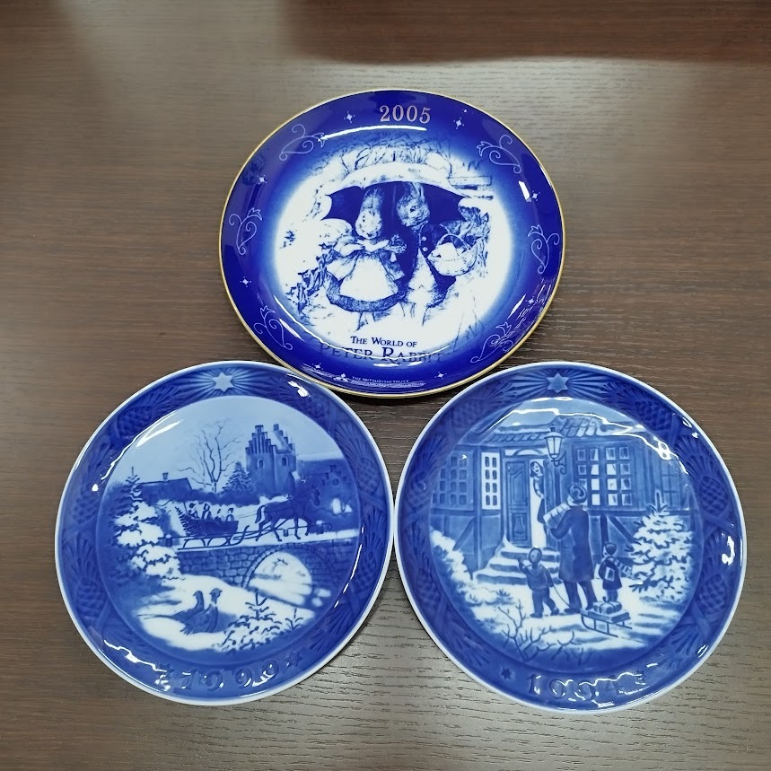 Yahoo!オークション - ♯4382 中古品 ロイヤルコペンハーゲン お皿 3...