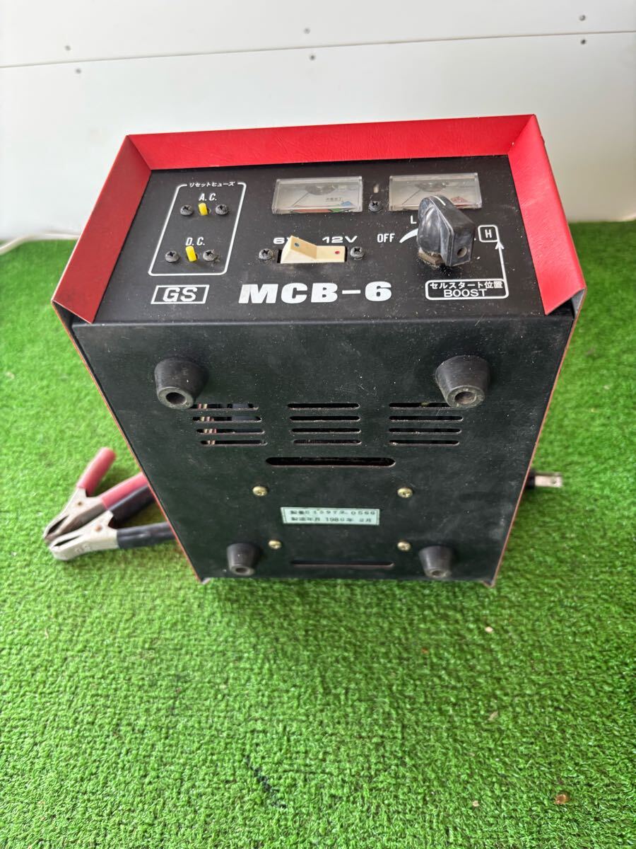 Yahoo!オークション - GS 日本電池 MCB-6 バッテリーチャージャー 充電...