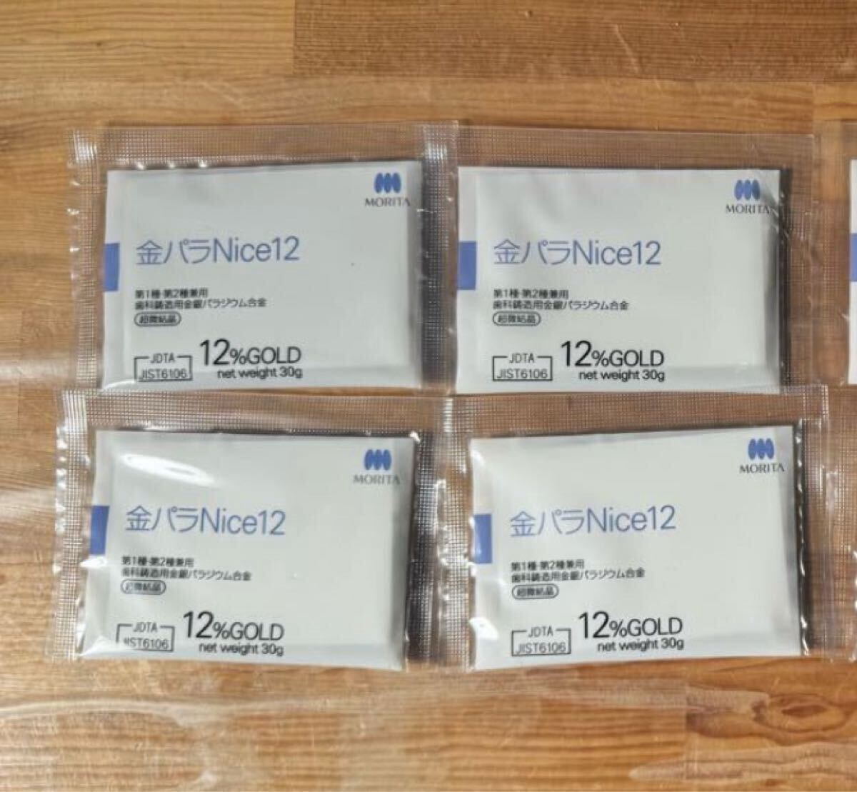Yahoo!オークション - モリタ金パラNice12 新品30g×4袋 計120g