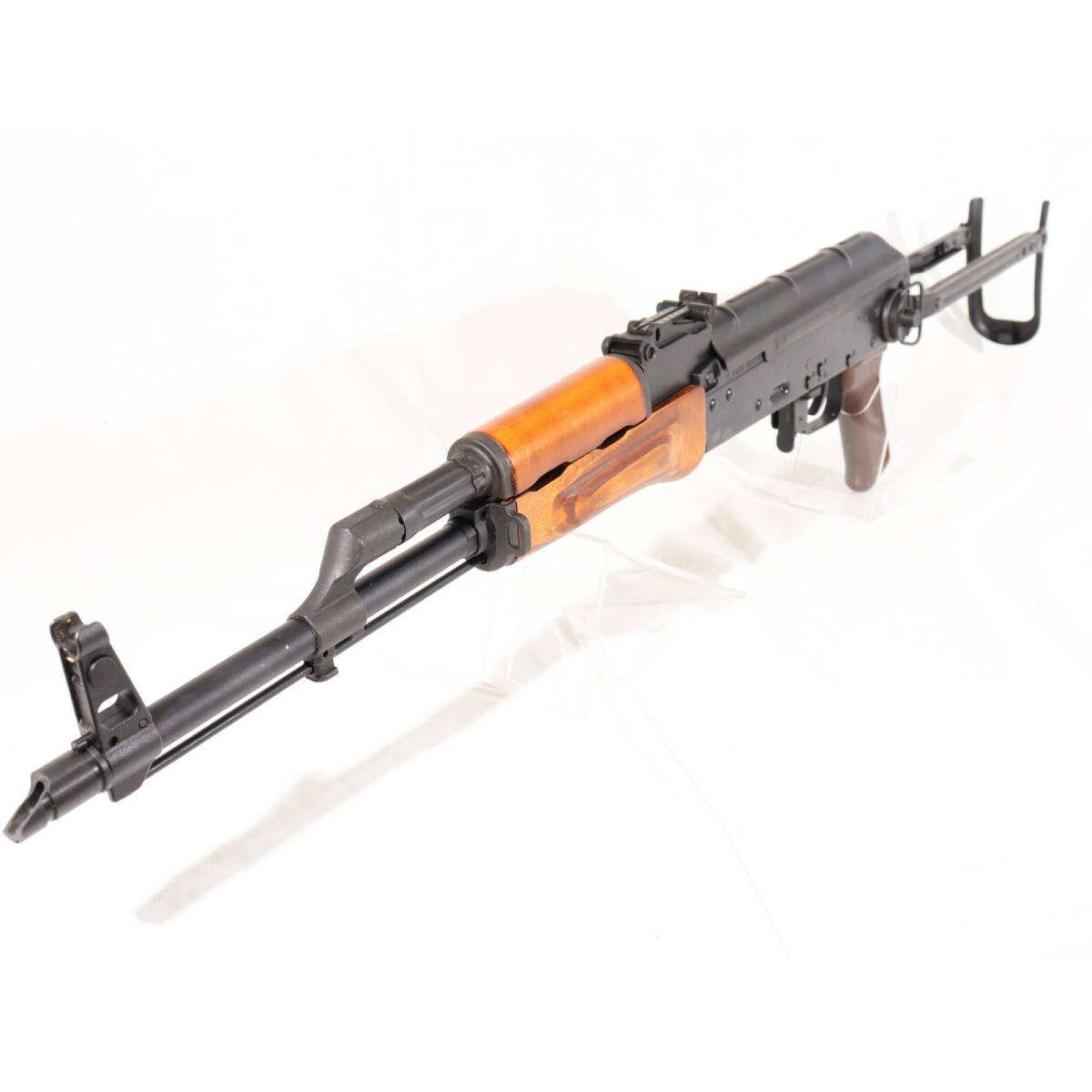 Yahoo!オークション - [MIL]GHK ガスブローバックライフル AKMS (ジャ...