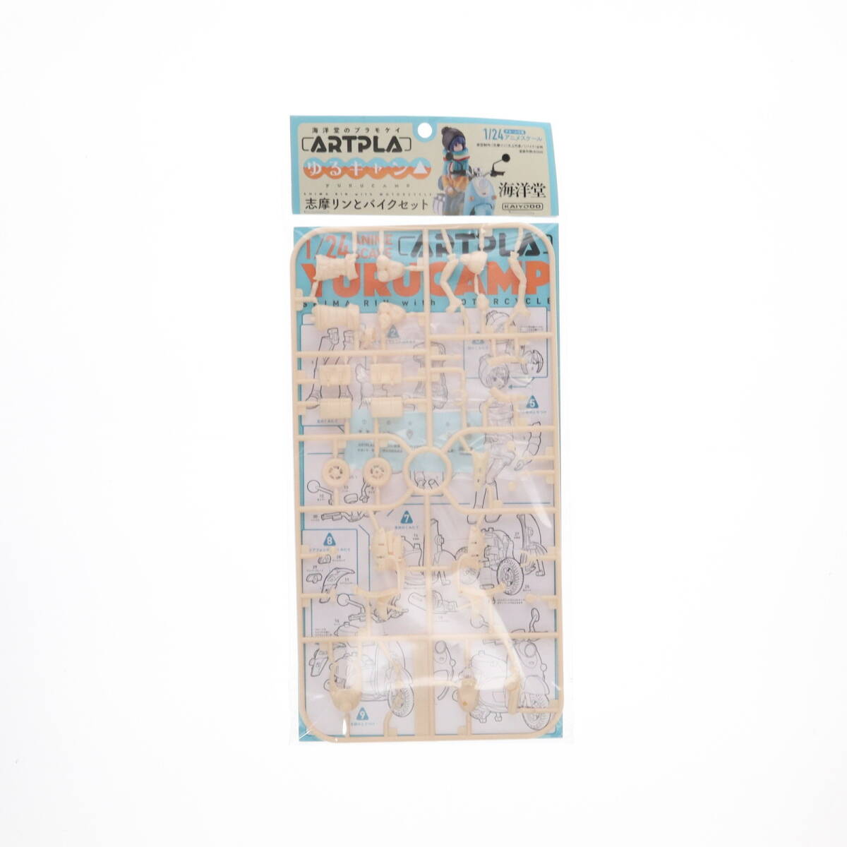Yahoo!オークション - [PTM]ARTPLA 1/24 志摩リン(しまりん)とバイクセ...