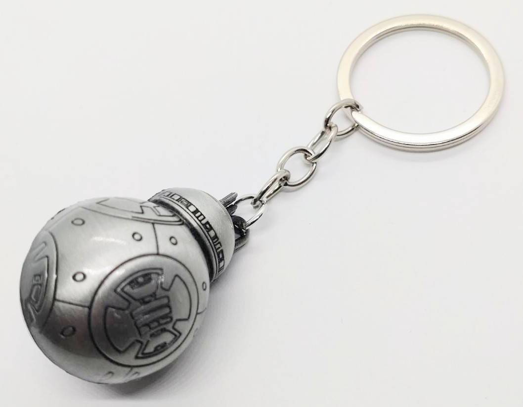 Yahoo!オークション - 送料無料 スターウォーズ BB8 Aシルバー キーリ...