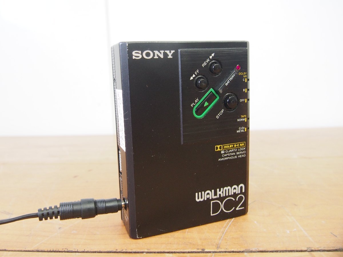 Yahoo!オークション - 【1F0312-19】 SONY ソニー WM-DC2 カセットプ...