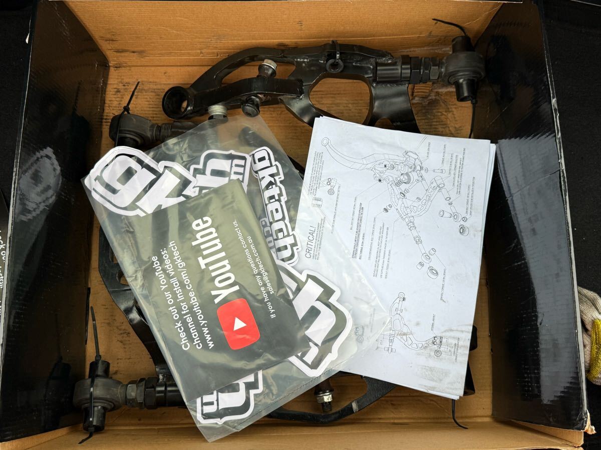 Yahoo!オークション - z33 v35 gktech ロアアーム ナックルアダプター