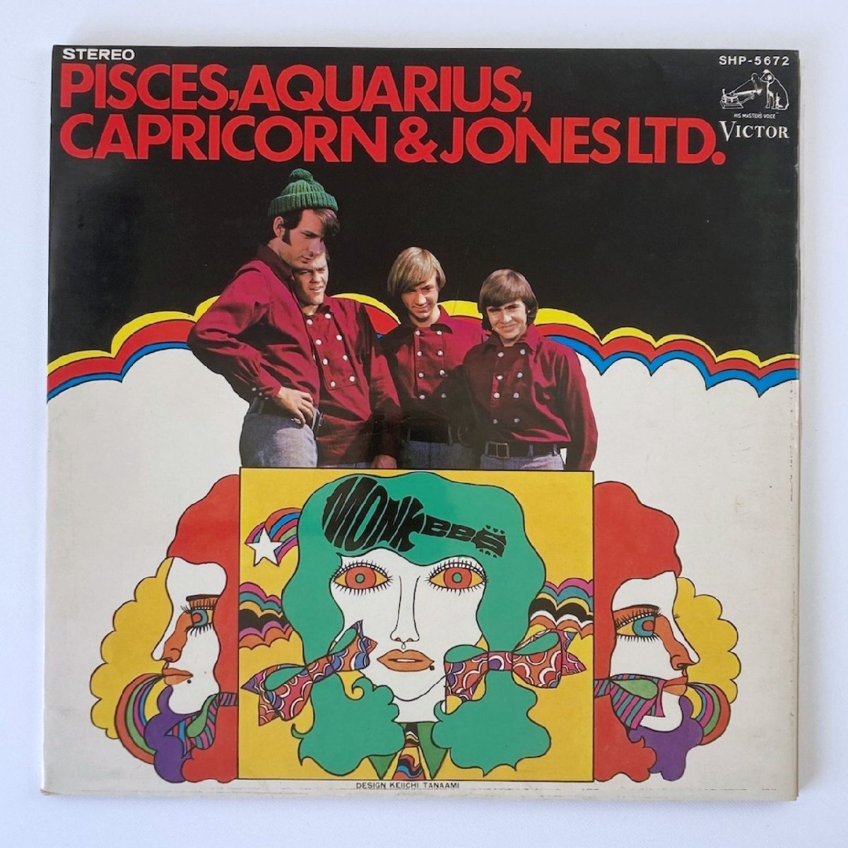 Yahoo!オークション - LP/ THE MONKEES / PISCES AQUARIUS CAPRICORN