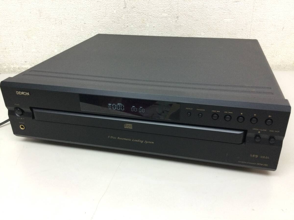 Yahoo!オークション - Denon デノン DCM-290 CD Changer 5 Compact Di...