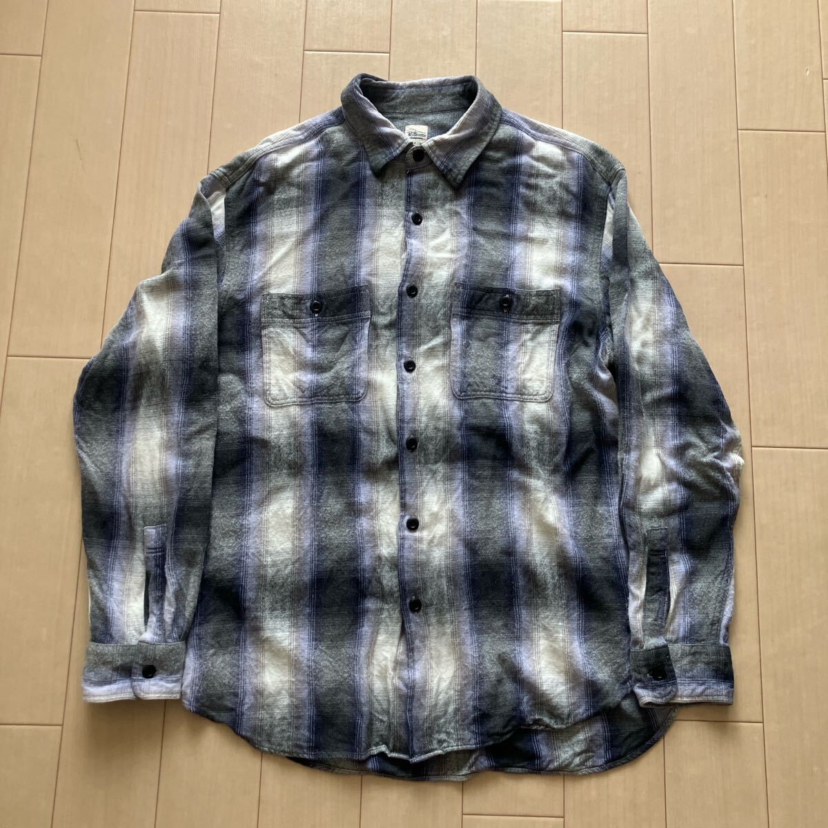 Yahoo!オークション - ロンハーマン オンブレシャツ Msize