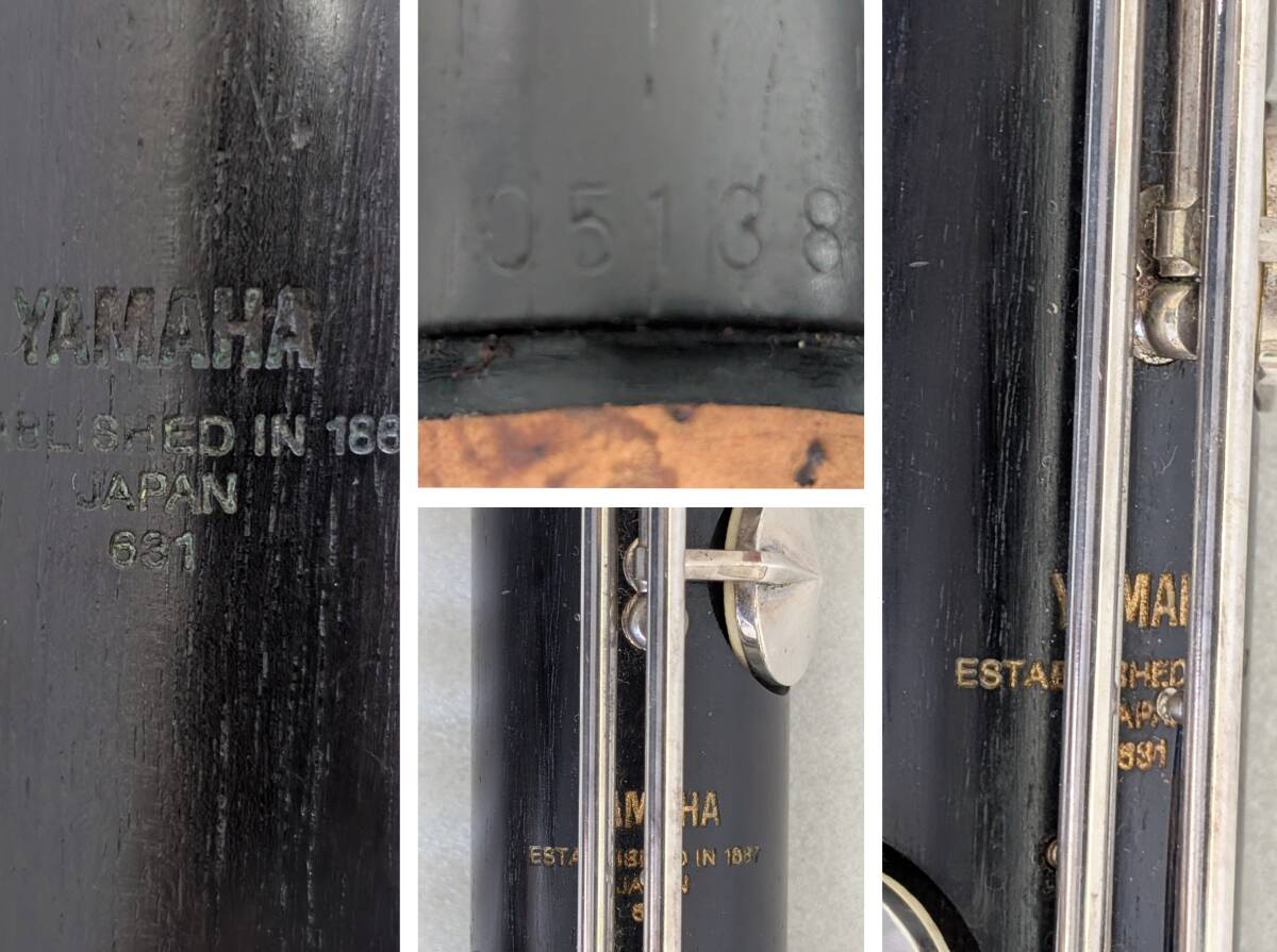 Yahoo!オークション - YAMAHA ヤマハ YCL-631 アルトクラリネット ケー...