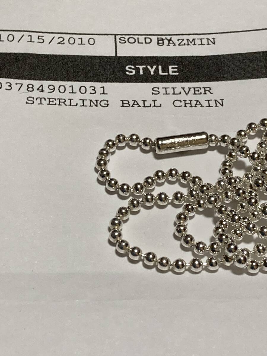 1円 美品 CHROME HEARTS クロムハーツ 1ボールCHタイニークロス 1円 美品 CHROME HEARTS クロムハーツ 1ボールCHタイニークロス