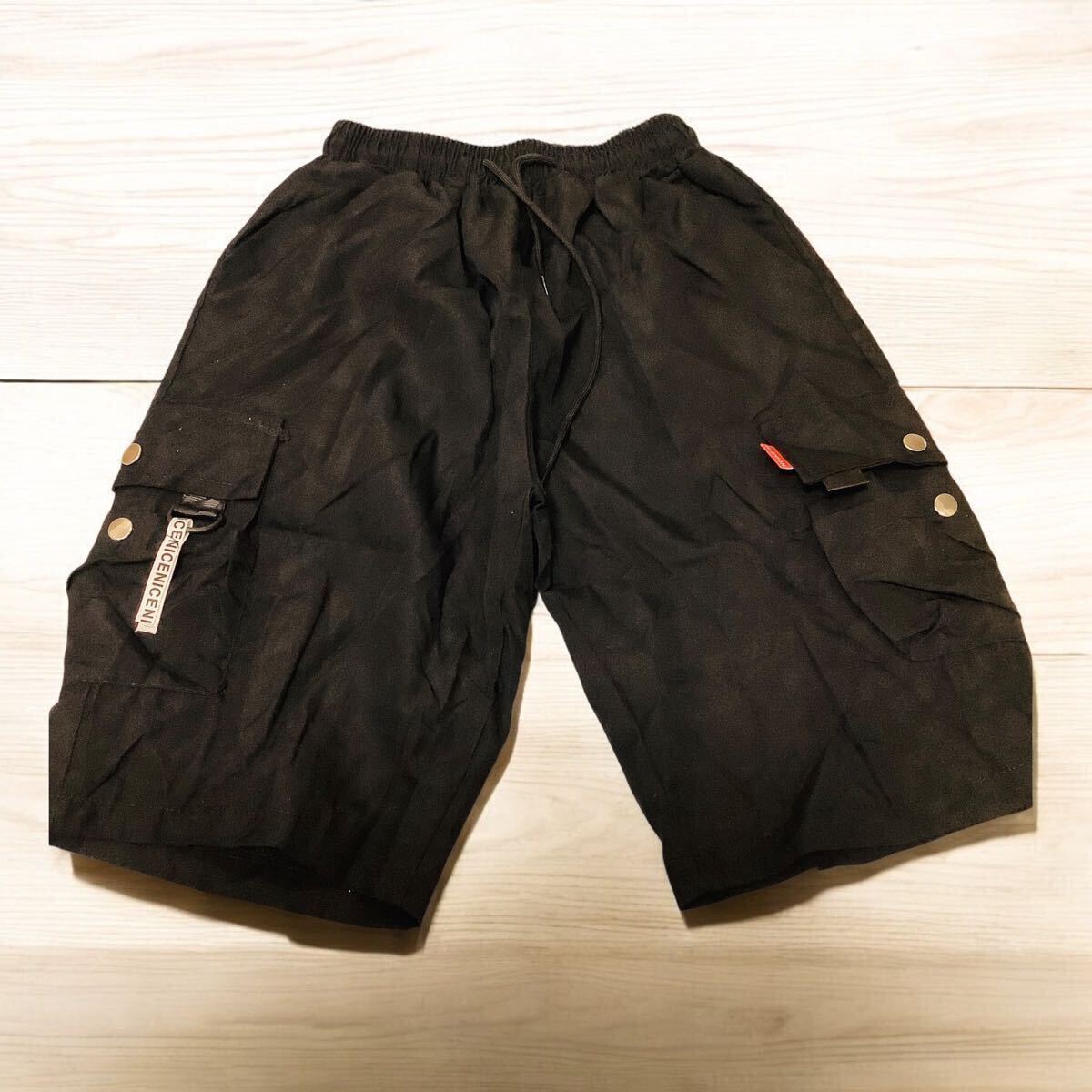 ハーフパンツ 3XL 短パン 軽量 両サイドポケット付 カーゴパンツ ハーフパンツ 3XL 短パン 軽量 両サイドポケット付 カーゴパンツ