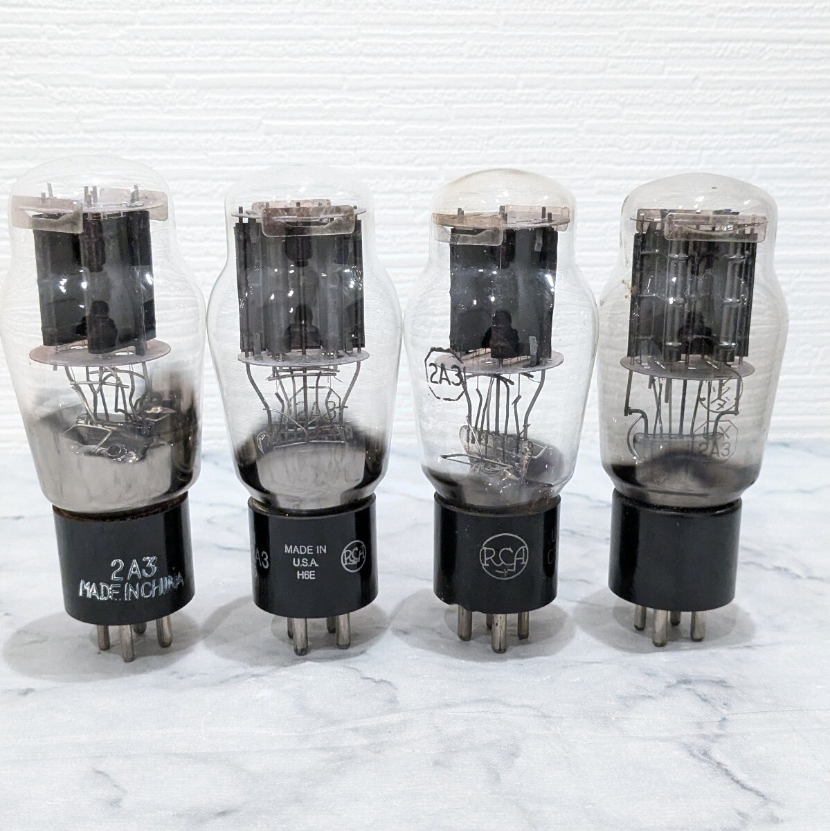 Yahoo!オークション - 真空管 2A3 中国製 1本 カタつきあり RCA 2本 マ...