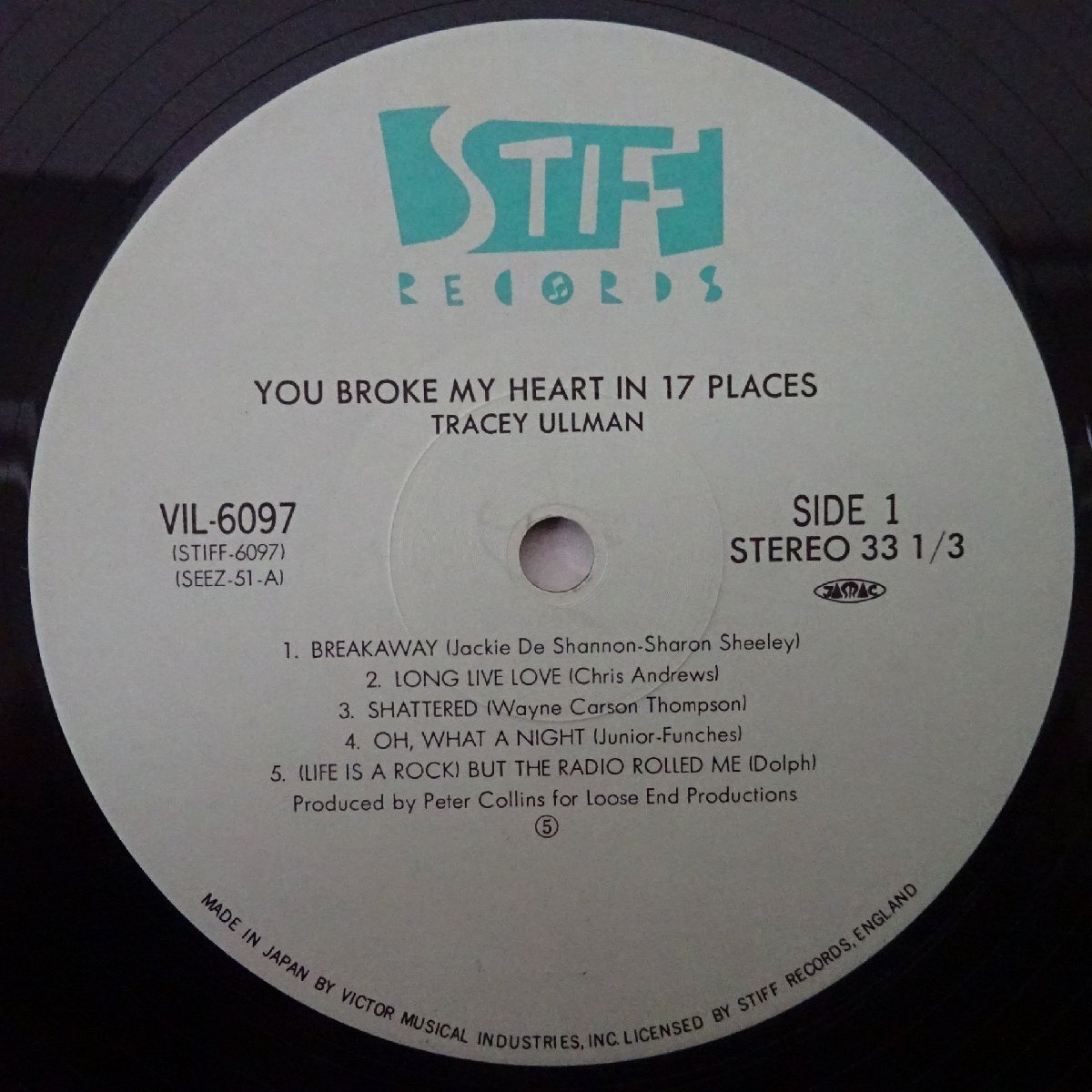 Yahoo!オークション - 14046859 【帯付】Tracey Ullman / You Broke My...