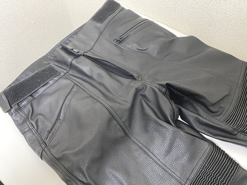 Yahoo!オークション - 送料無料 SOMMY バイクパンツ PUレザー レースパ...