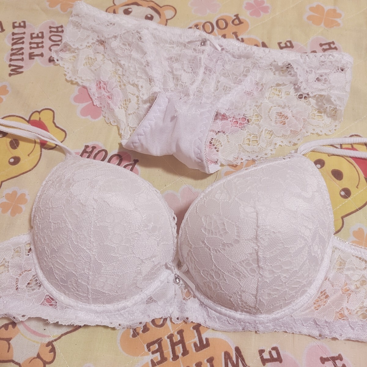 Yahoo!オークション - Eco B80 ピュアホワイト 上下セット ブラパン シ...