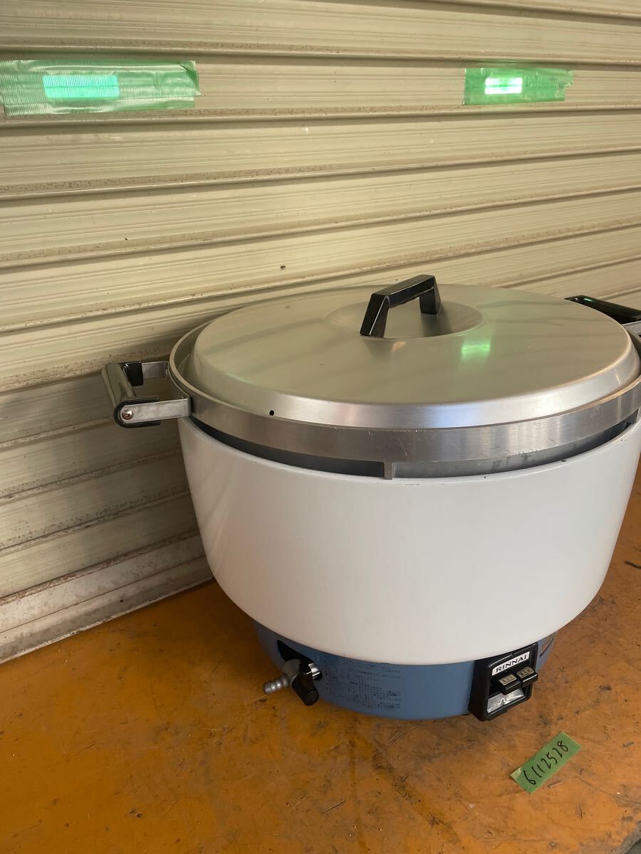 Yahoo!オークション - Rinnai リンナイ 業務用 ガス炊飯器 RR-55C LP...