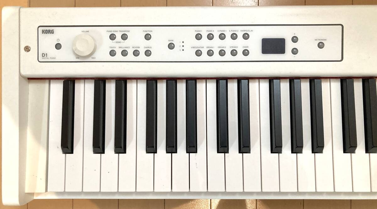 名機 本格的タッチ お子様にも KORG コルグ D1 電子ピアノ キーボード 88鍵 RH3鍵盤 2019年製 ホワイト D1WH ステージピアノとしても(コルグ)｜売買されたオークション ...