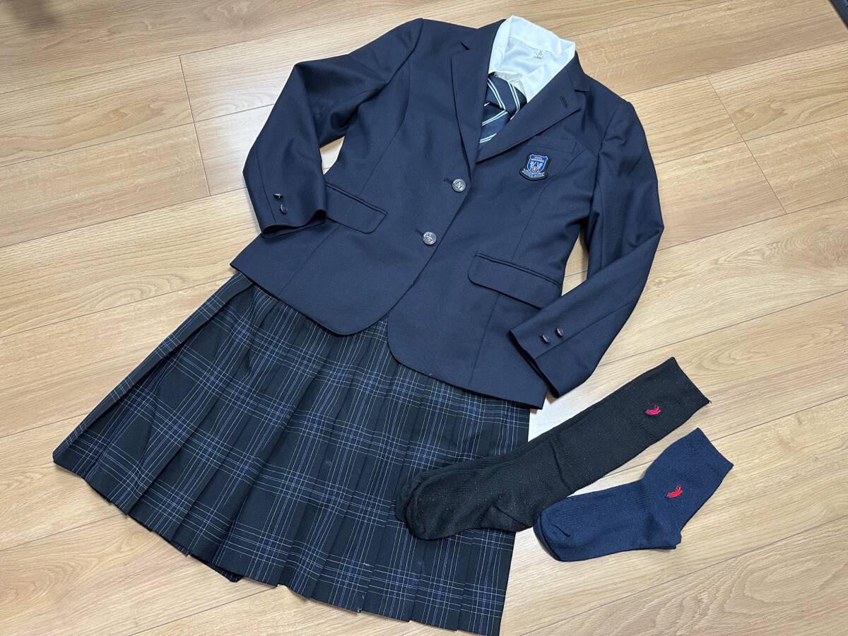 ☆神奈川県 新羽高校 制服セット(ブレザー・ミニ丈スカート ☆神奈川県 新羽高校 制服セット(ブレザー・ミニ丈スカート